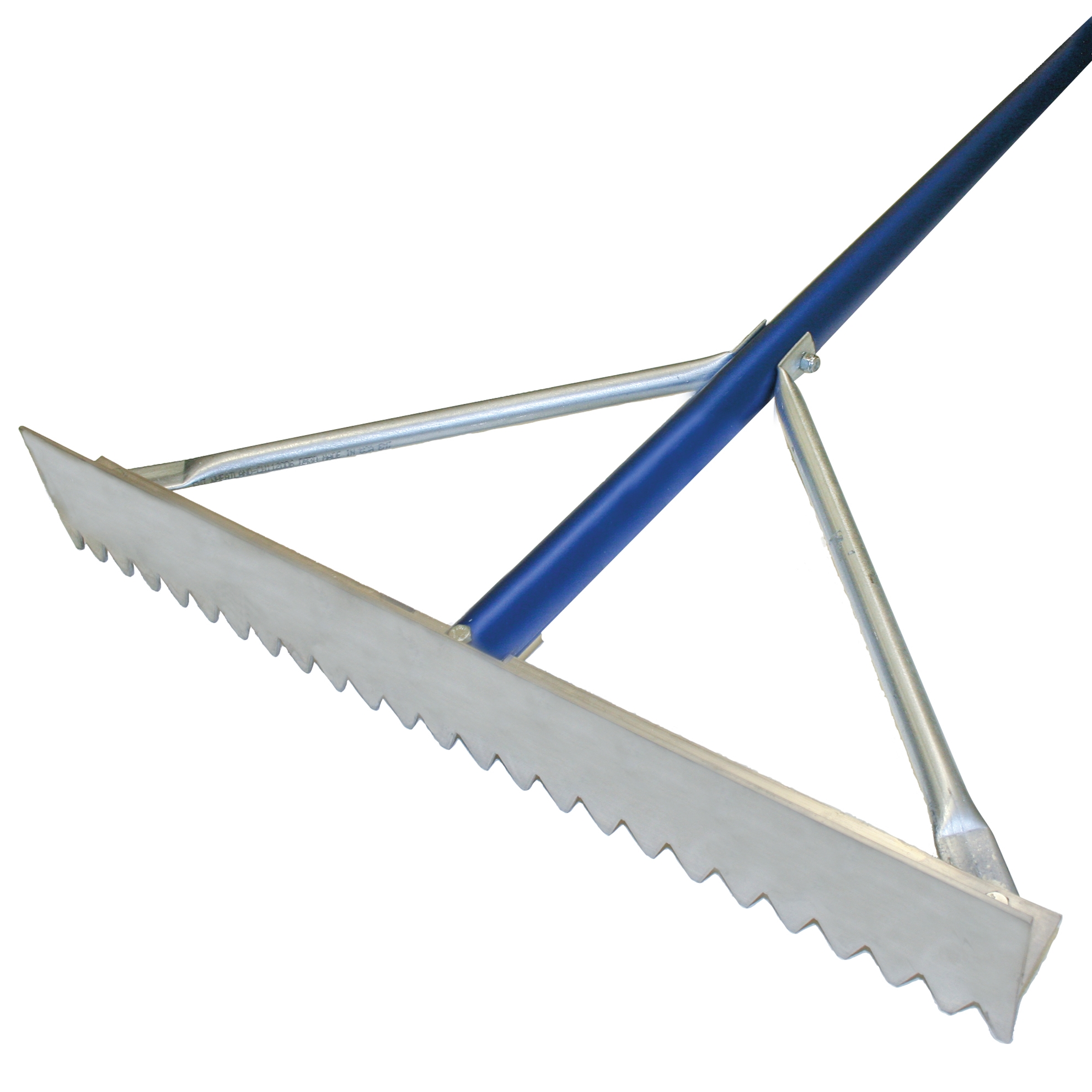 Kraft Tool Co- 30" Magnesium Asphalt Rake with 7' Blue Handle