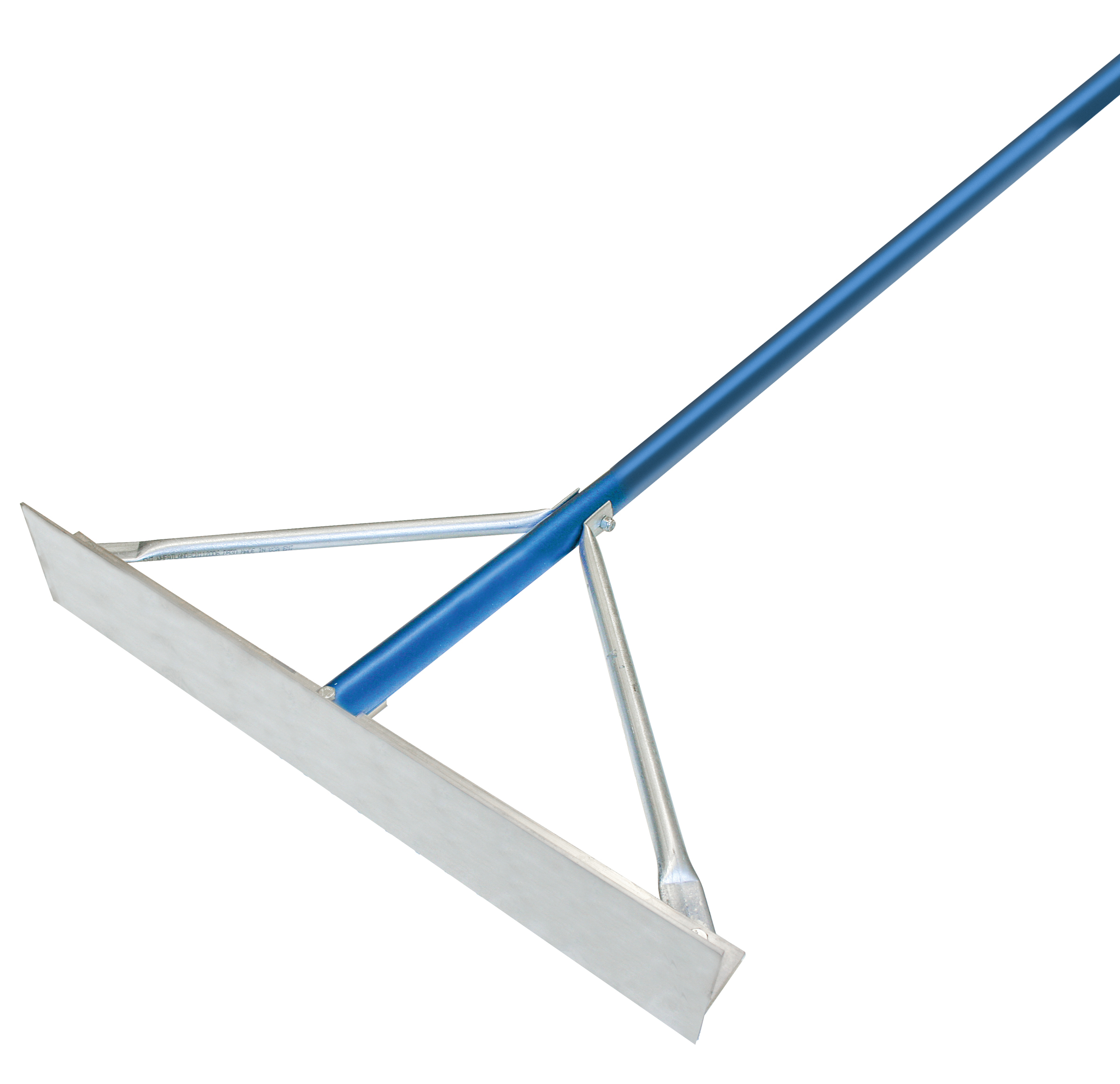 Kraft Tool Co- 30" Magnesium Smooth Blade Asphalt Rake with 7' Aluminum ...