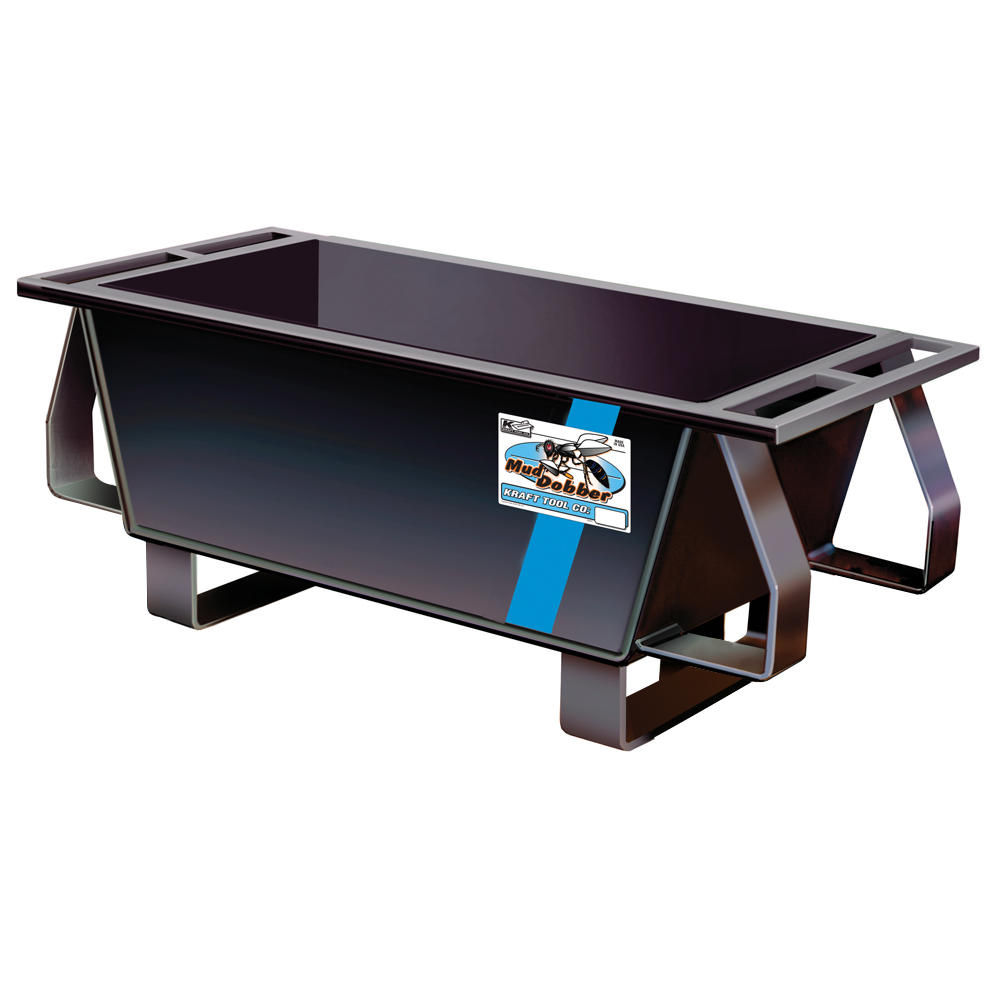 Kraft Tool Co- 10 Cu. Ft. Mud Dobber Mortar Box without Casters