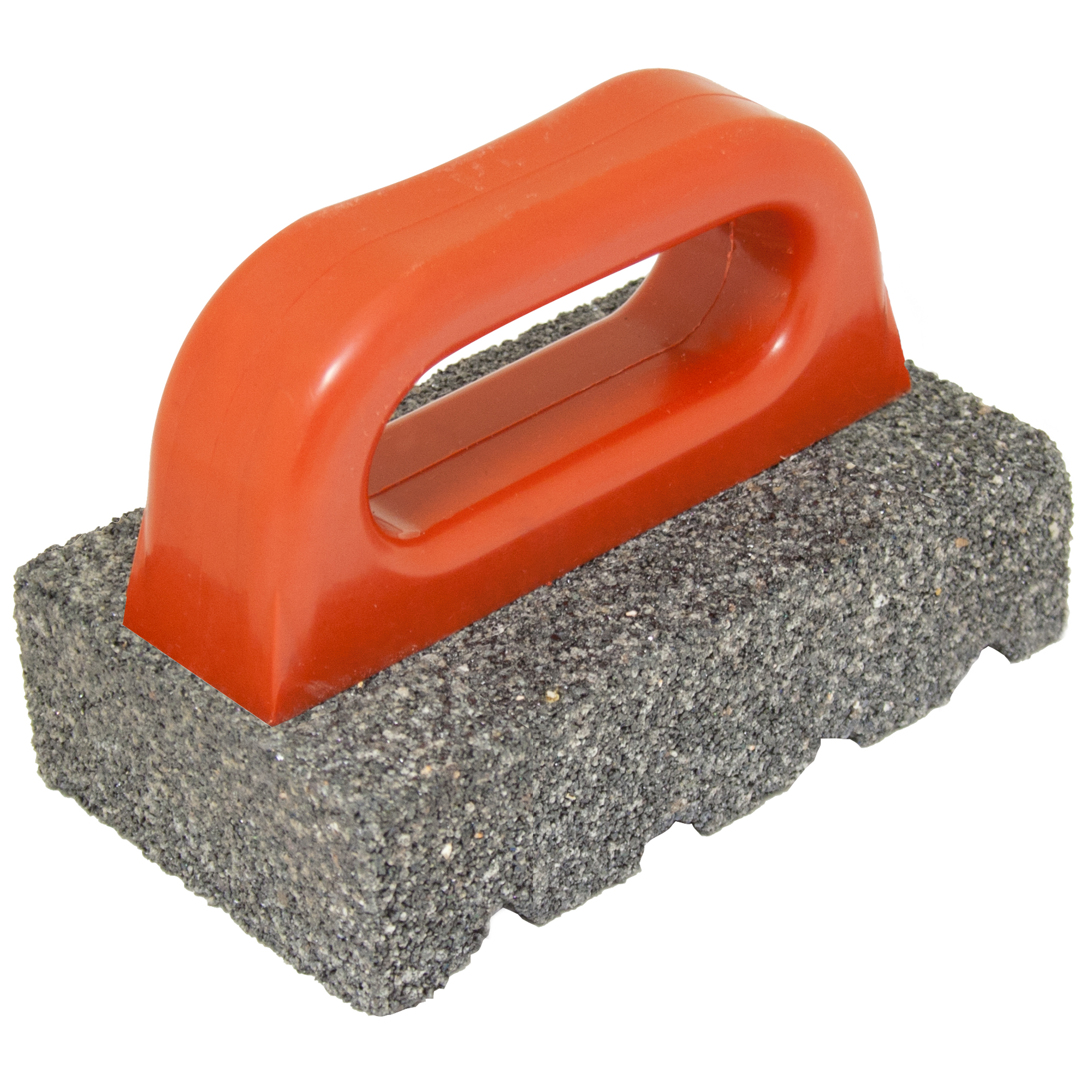 Kraft Tool Co- 6" x 3" x 1" Rub Brick with Handle - 20 Grit