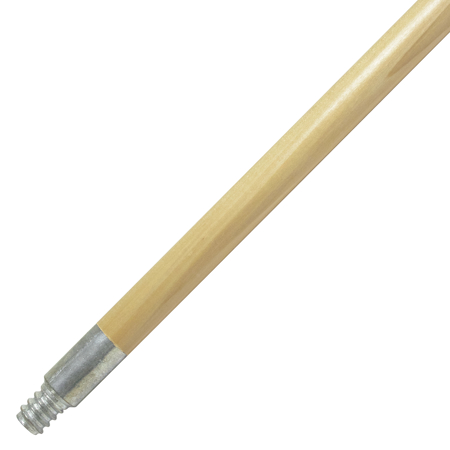 Kraft Tool Co- 6' Metal Thread Wood Broom Handle