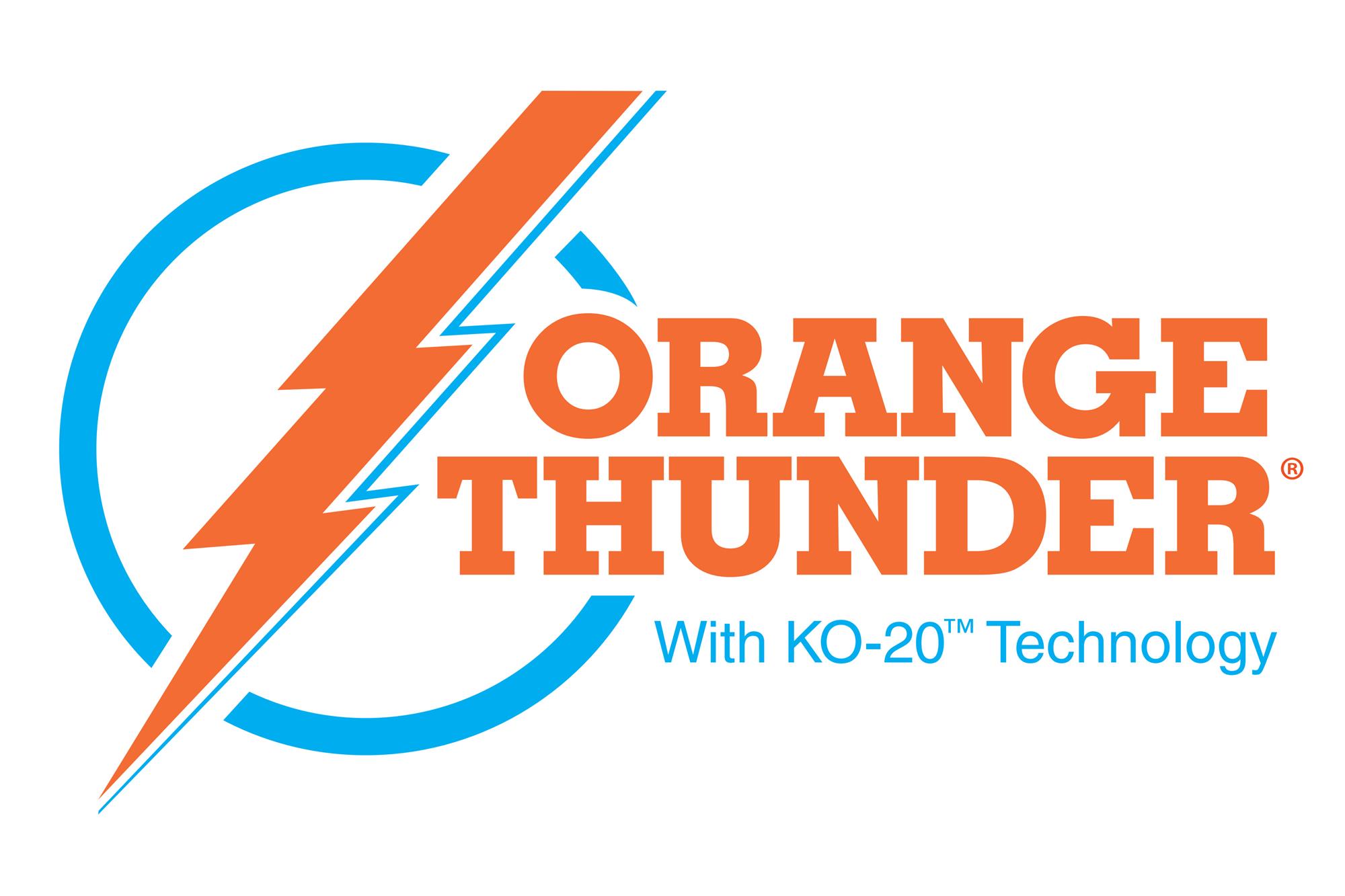 Kraft Tool Co- 6" x 14" Orange Thunder® with KO-20™ Technology Finish Blade